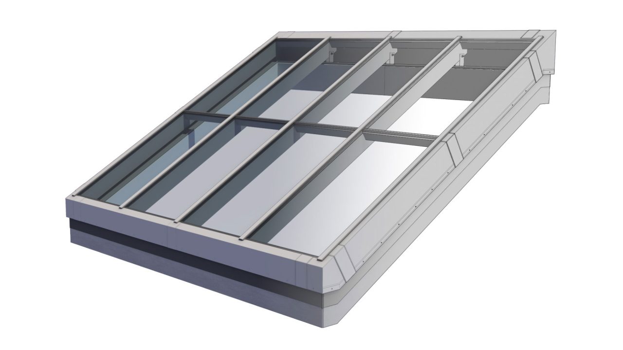 Standard Skylight System Capabilities | Acurlite Structural Skylights Inc