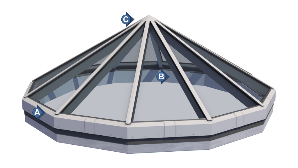 Polygon Skylight | Acurlite Structural Skylights Inc